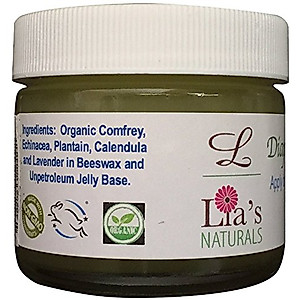 Lia's Naturals Skin Ointment & Diaper Rash Cream 100% Organic Clinically Tested