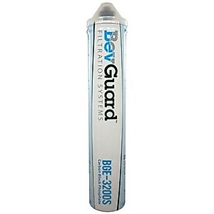 BevGuard BGE-3200S Carbon Block and Lime Scale Protection Cartridge, 2.1 GPM, 0.5 Micron