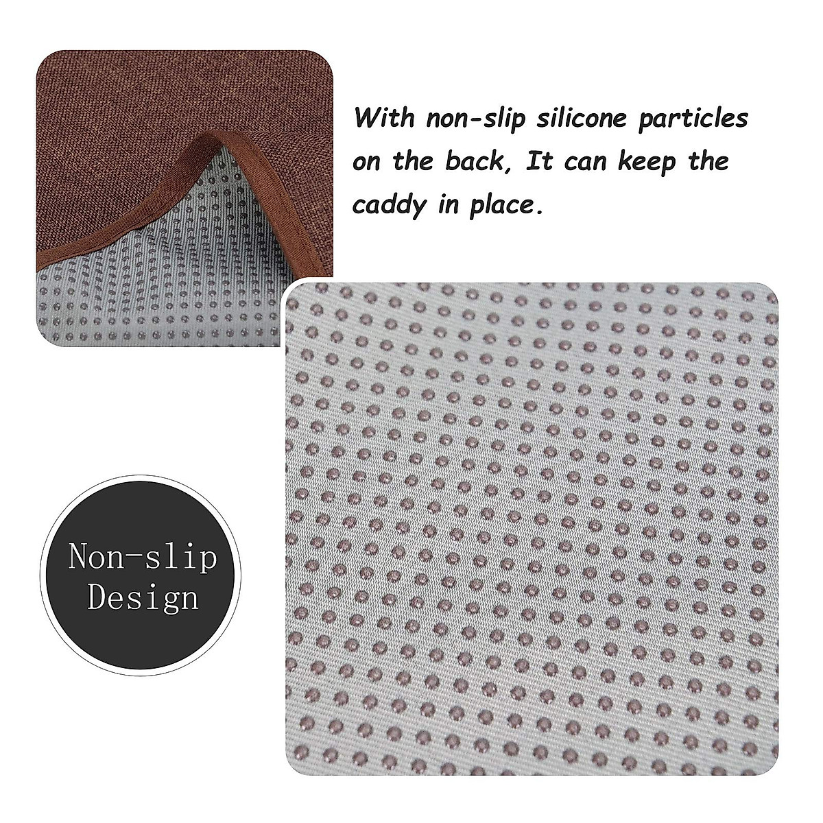 SYSOV Sofa Armrest Organizer, Remote Control Holder for Recliner Couch, Arm Chair Caddy with 5 Pockets for Magazine, Tablet, Phone, iPad