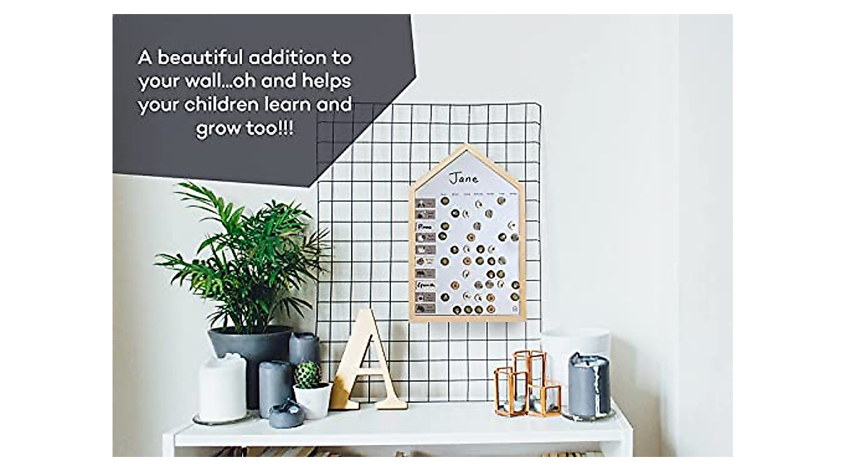 Magnetic Whiteboard Chore Chart for Kids Multiple Kids for Wall ...