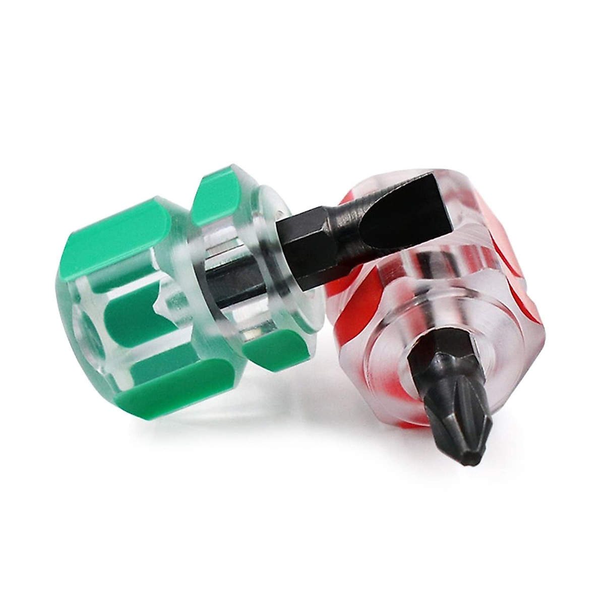 Screwdriver Kit Set Mini Small Portable Radish Head Screw Driver Transparent Handle Car Repair Hand Tools Mini Screwdriver Electric Set Screwdriver Kit