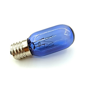 Delixike 241552802 297048600 E14 Refrigerator Blue Light Bulb Replacement Model Specific Not Universal Wattage:40w