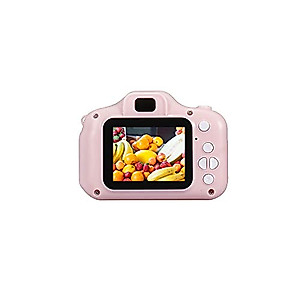 PENCHEN X2 Mini Kids Camera 2 inch HD Color Display Rechargable Mini Camera Video Camera Lovely Camera with 32GB Memory Card Green