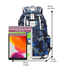 GUIVITU Kids Backpack for Girls School Bag Children Bookbag Casual Daypack with Lunch bag Set