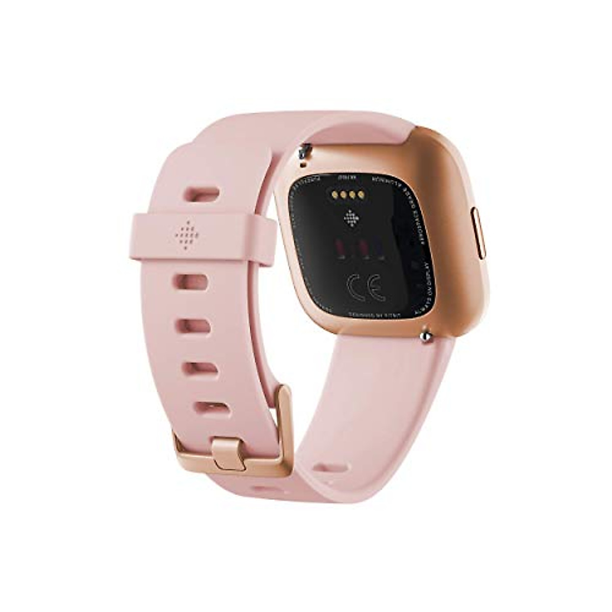 Fitbit Versa 2 Health & Fitness Smartwatch with Heart Rate, Music, Alexa Built-in, Sleep & Swim Tracking, Petal/Copper Rose, One Size (S & L Bands Included) (Renewed)