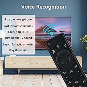 Fourmor Original Voice Remote Control - BN59-01385A for Samsung 2021 and 2022 and2023 Smart TVs. Also BN59-01385B BN59-01242A Full Function Replacement