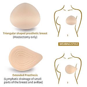 Cotton Breast Form Spiral Shape Post Mastectomy Breast A Pair of Light-weight Cotton Boobs