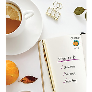 Carson Dellosa 75 Pumpkin Glitter Stickers, 3 Sheets of Incentives for Fall Crafts, Halloween, Scrapbooking, Teacher Planner, Reward Chart, Treat Bag, and School Supplies, Classroom Must Haves