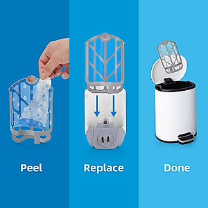 SHAPON Refill Cartridge Kit Replacement Compatible with ZEVO M364 Flying Insect Trap (8 Pack)