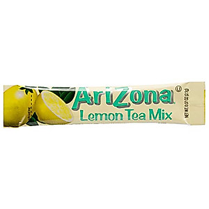 Arizona Lemon Iced Tea Stix Sugar Free, 10Countper Box (Pack of 6), Low Calorie Single Serving Drink Powder Packets, Just Add Water for a Deliciously Refreshing Iced Tea Beverage