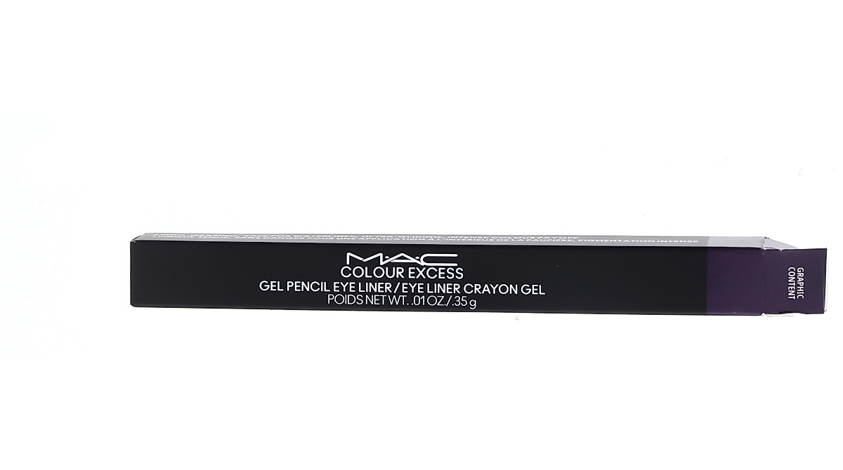 MAC Colour Excess Gel Pencil Eyeliner Aubergine - Long-Lasting Waterproof