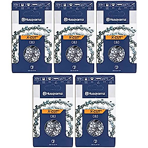 Husqvarna 585550084 24" C83 X-Cut 24" Chain 3/8" .050" 84 DL 5 Pack