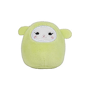 Squishville Mini-Squishmallows Besties Multipack - 14 Rainbow 2-Inch Plush Toys: Red Panda, Tabby Cat, Octopus & More
