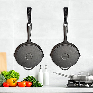 WODEGIFT 5Pcs Large Size Wall Hooks, Heavy Duty Wall Hooks for Hanging, Coat Hooks for Hanging, Large Size Wall Hooks, for Hanging Heavy Duty Pans, Backpacks, Coats and Garage Items (Black Hooks)