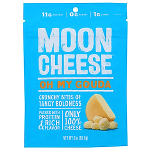Moon Cheese - 100% Natural Cheese Snack - Gouda - 2 oz