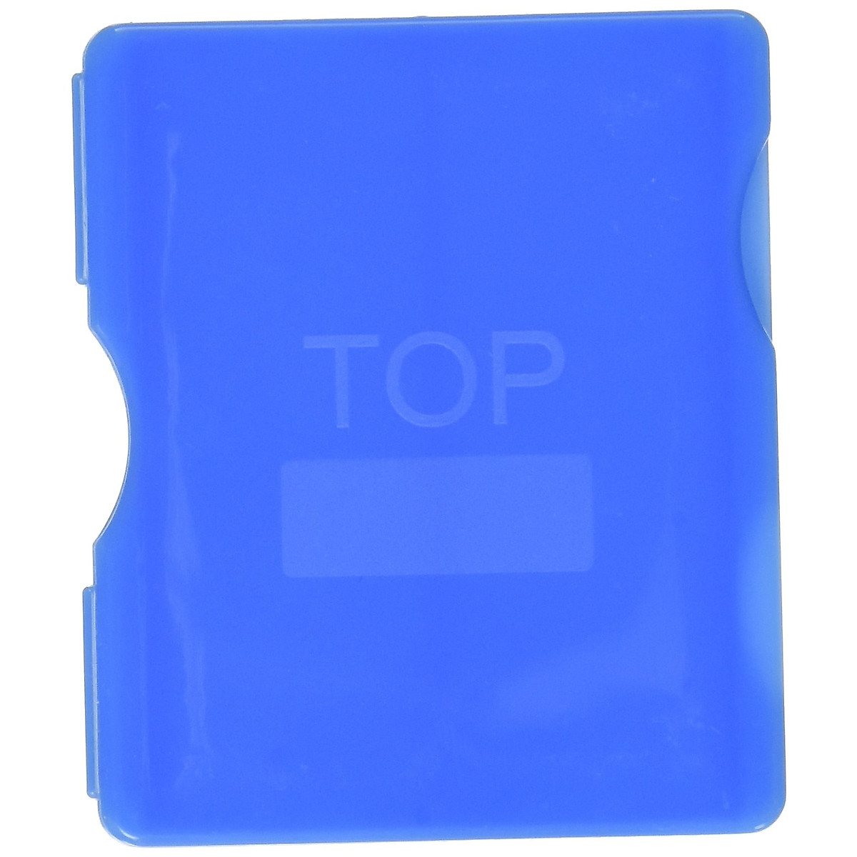 Globe Scientific 513041B Polypropylene Slide Mailer for 2 Slide, Blue (Box of 100)
