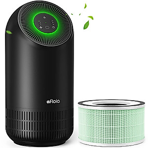 Afloia Air Purifiers for Home Large Room Fiilo Black, Afloia Antibacterial Replacement Filter