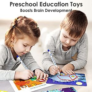 iPlay, iLearn Kids Search N Find Educational Card Game, Montesorri Learning Toys, Preschool Busy Books, Spot the Difference, Fun Dots Activites, Birthday Gifts for Ages 3-5, 4-6, 7-8 Autism Boys Girls