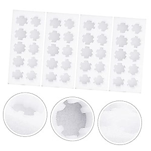 Mobestech 2 Sets 10 Egg Trays Egg Cases Kitchen Egg Holder Refrigerator Egg Storage Organizer Egg Placing Holder Fridge Eggs Holder Containers with Lids Customized Storage Rack Foam White