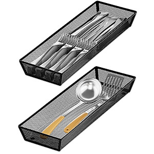 JANE EYRE kitchen drawer organizer - silverware utensil organizer for kitchen drawer,silverware tray in drawer