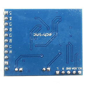 Rakstore PT2314 Sound Quality Adjustment Voice Module IIC I2C 6V-10V Audio Processing Module for Arduino