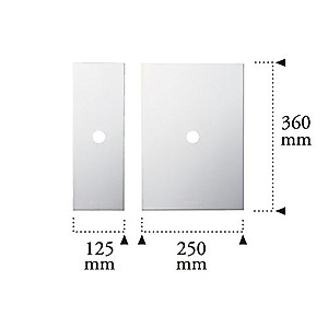 Snow Peak CK-025 Stainless Steel Box, Half Unit