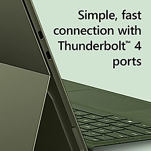 Microsoft Surface Pro 9 (2022), 13" 2-in-1 Tablet & Laptop, Thin & Lightweight, Intel 12th Gen i7 Fast Processor for Multi-Tasking, 16GB Ram, 256GB Storage with Windows 11, Forest