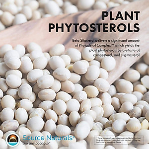 Source Naturals Mega Strength Beta Sitosterol 375mg - 120 Tablets