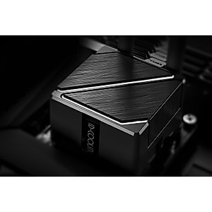 ID-COOLING DASHFLOW 240 Basic Black CPU Water Cooler LGA1700 Compatible AIO Cooler 240mm AM5 CPU Liquid Cooler White LED 2x120mm PWM Fans, Intel 1700/1200/115X, AMD AM5/AM4