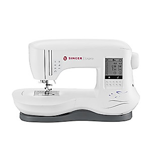 SINGER | Legacy SE300 Embroidery Machine with 200 Built-In Embroideries, LCD Touch Screen, & 250 Built-In Stitches - Sewing Made Easy