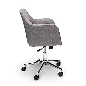 OFM ESS Collection Upholstered Home Office Desk Chair, Grey