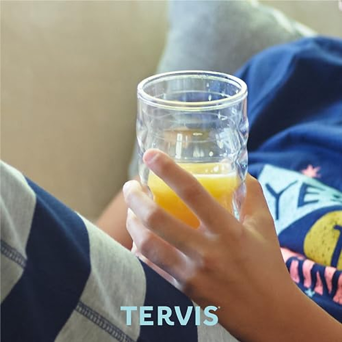 Tervis Live to Dance Made in USA Double Walled Insulated Tumbler Cup Keeps Drinks Cold & Hot, 10oz Wavy - No Lid, Emblem