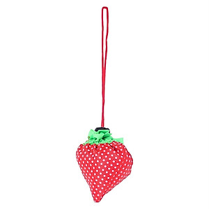 Garden Of Arts Stylish Beautiful Strawberry Eco-Friendly Nylon-Folding Shopping Bag