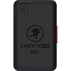Mackie OnyxGO, Wireless Clip-on Mic with Companion App
