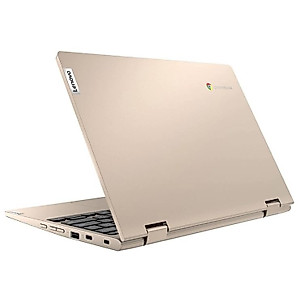 Lenovo Chromebook Flex 3 2-in-1 Convertible Laptop in Almond Intel Processor 64GB eMMC 4GB 11.6in IPS Touchscreen BT Webcam iSlik Pen (Flex 3 - Renewed)