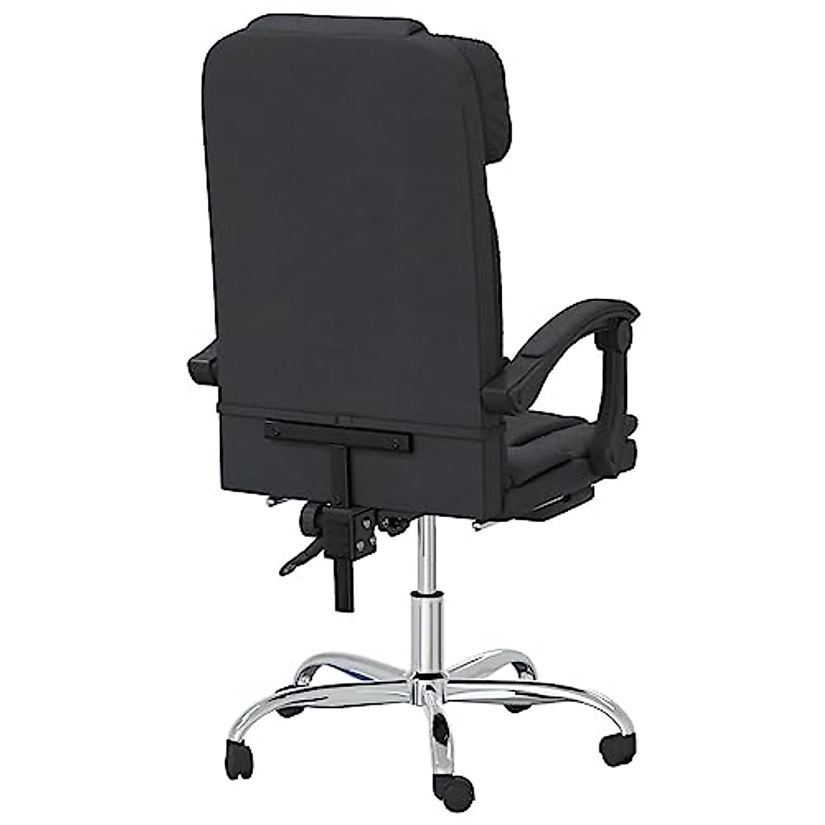 Ergonomic Office Chair, High Back Chair, Massage Reclining Office Chair Black Faux Leather Suitable for Home Office