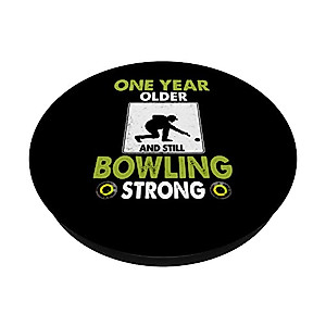 Lawn Bowls Birthday Idea For Men & Funny Lawn Bowling PopSockets Swappable PopGrip
