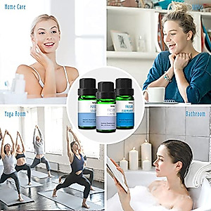 Fragrance Oil, MitFlor Clean Set of 6 Premium Scented Oils, Soap & Candle Making Scents, Refreshing Clean Essential Oils for Diffusers for Home, Cedar Cypress, Pure Soap, Fresh Linen & More