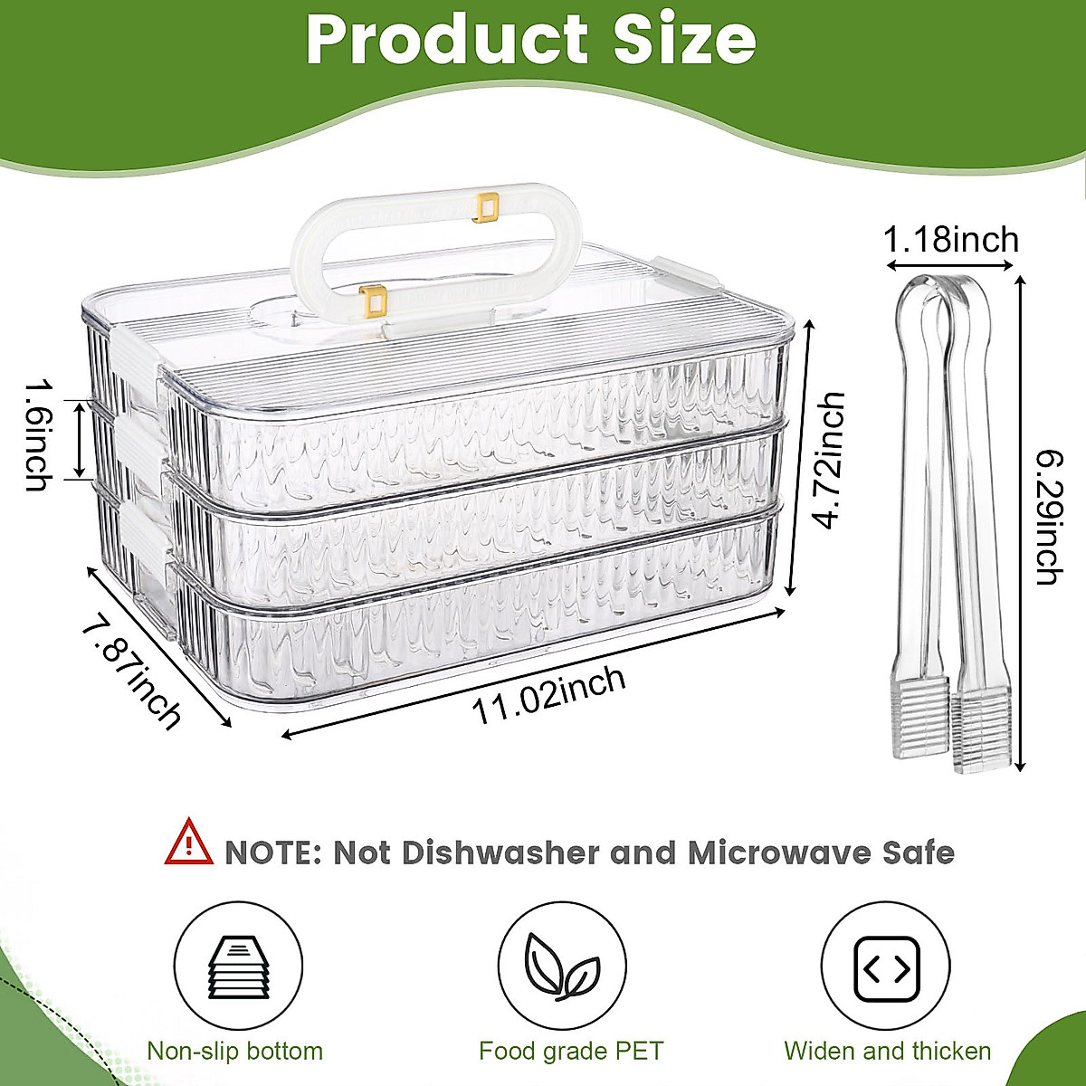 mwellewm Deli Meat Container for Fridge Cold Cut Storage Organizer for Refrigerator Lunch Meat Cheese Bacon Airtight Keeper with Lid Handle
