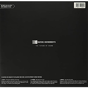 NI Traktor Scratch Pro Control Vinyl MK2 Blue