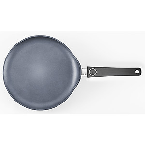 Woll Diamond Lite/Plus Diamond Reinforced Nonstick Scratch Resistant Cast Aluminum Cookware Crepe Pan, 10 1/4" Diameter, Gray