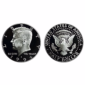 1994 S Clad Kennedy Half Dollar US Mint Proof