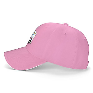 Pictetw Postal Worker Hats for Men and Women,Postal Worker Gift Hat. Pink