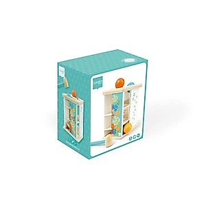Scratch Preschool: Pound and ROLL Tower/Underwater World 17.5x14.5x23.5cm, with 3 Balls and Hammer, 18m+