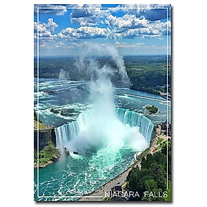 Fallsview Tourist Area in Niagara Falls, Ontario, Canada Fridge Magnet Size 2.5" x 3.5"