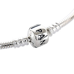 PANDORA Women's Standard 925 Sterling Silver Bead Clasp Charm Bracelet 590702HV (17)