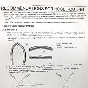 MERCURY New Mercruiser Quicksilver OEM Part # 32-8M0046914 Hose Kit-2Ft