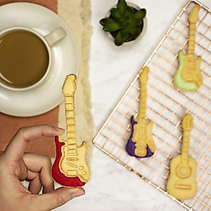 Electric Guitar cookie cutter, 1 piece - Bakerlogy