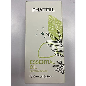 Oregano 3.38fl.oz Essential Oil, PHATOIL Pure Aromatherapy Oils for Diffuser, Humidifier, Relax, for Skin Care, Massage, Hair Growth, Soap, Candle, Bath Bombs Making(100ml)