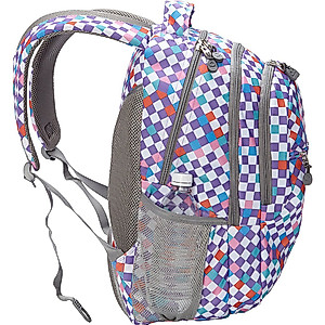 J World New York Cornelia School Backpack for Kids. Cute Womens Laptop Bookbag, Dandelion, 18 X 12.5 X 8 (H X W X D)